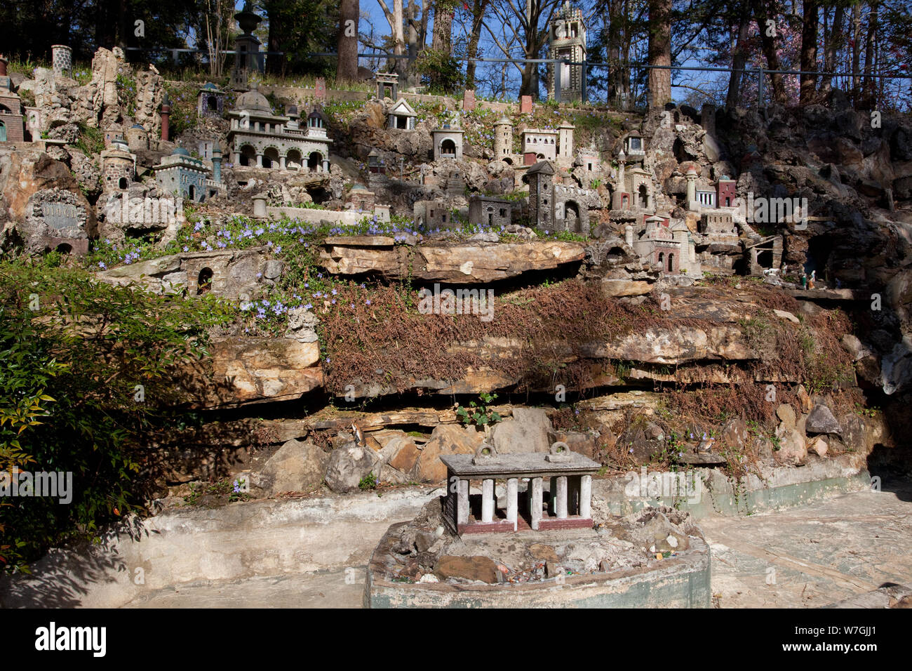 Ave Maria Grotto, Cullman, Alabama Stock Photo - Alamy