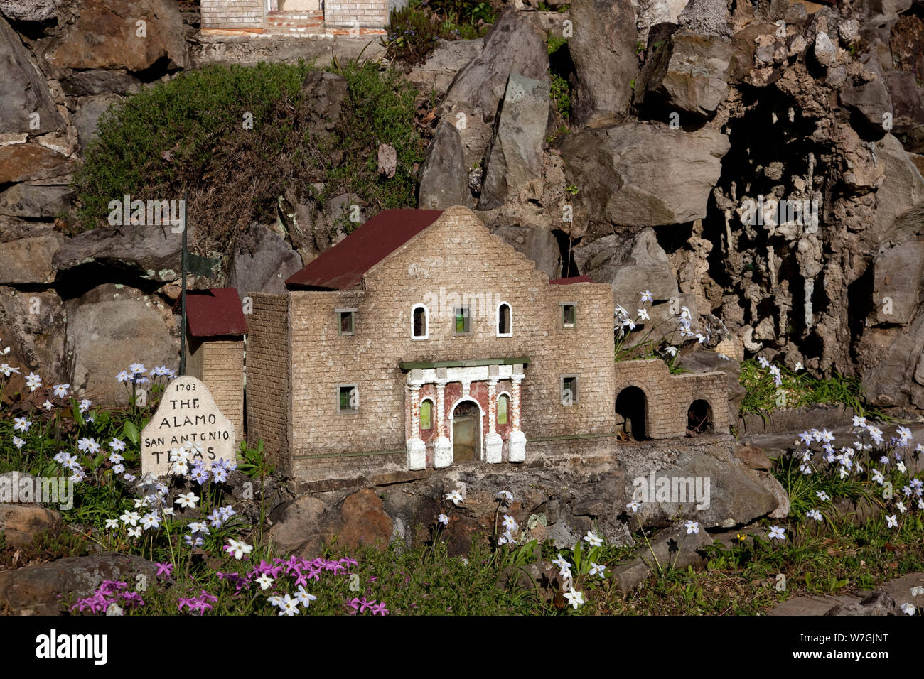 Ave Maria Grotto, Cullman, Alabama Stock Photo - Alamy