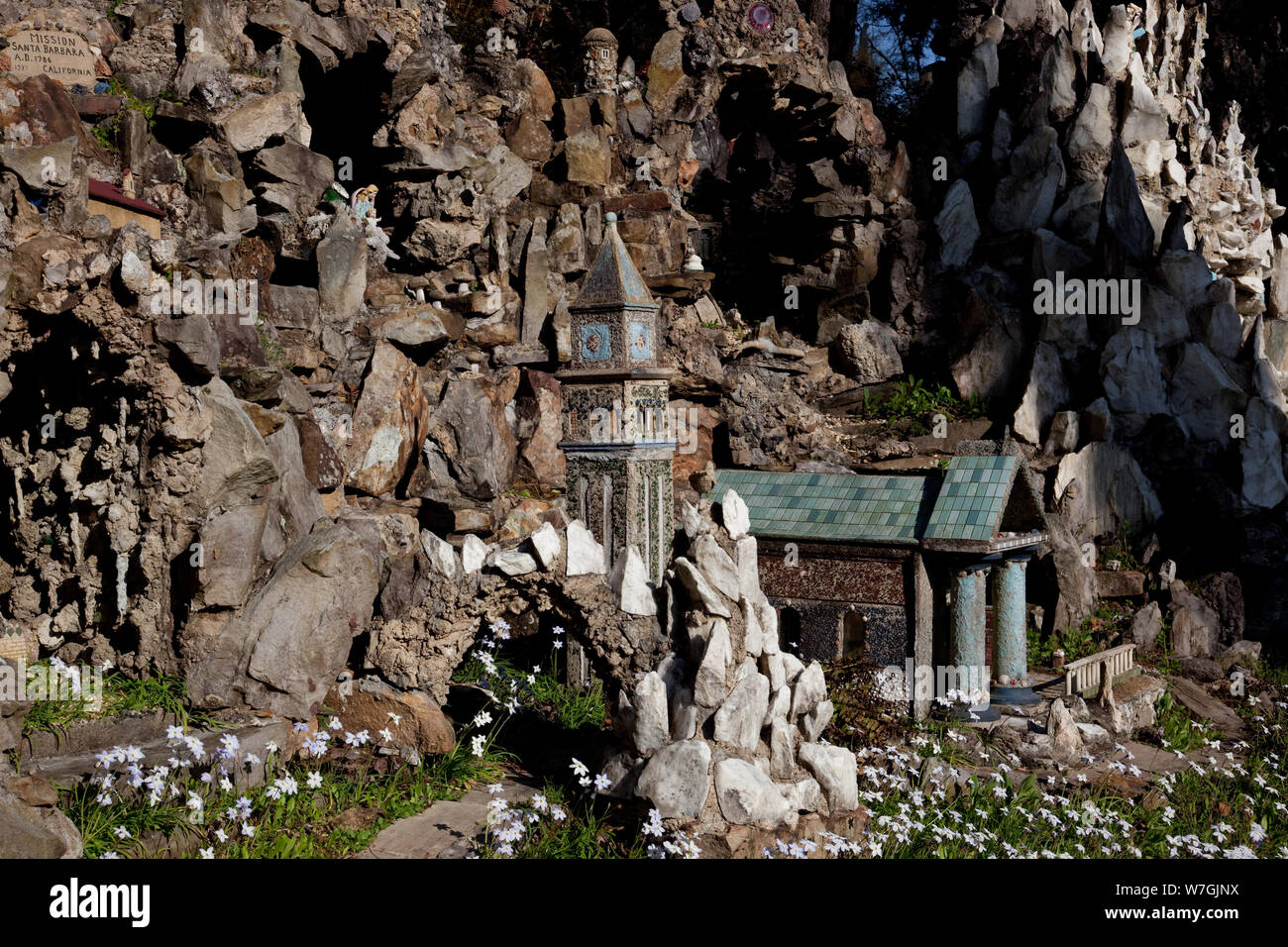 Ave Maria Grotto, Cullman, Alabama Stock Photo - Alamy