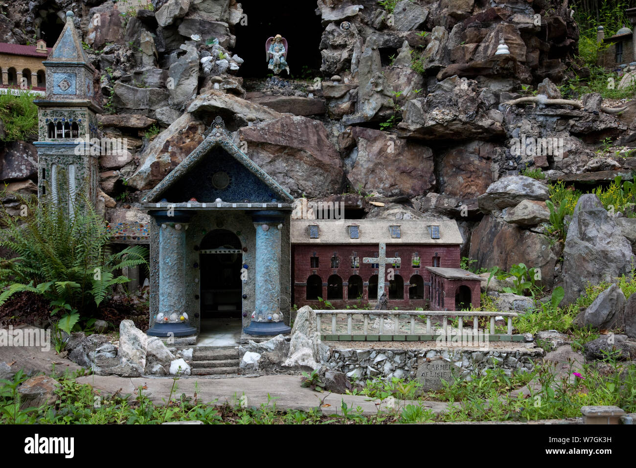 Ave Maria Grotto, Cullman, Alabama Stock Photo - Alamy