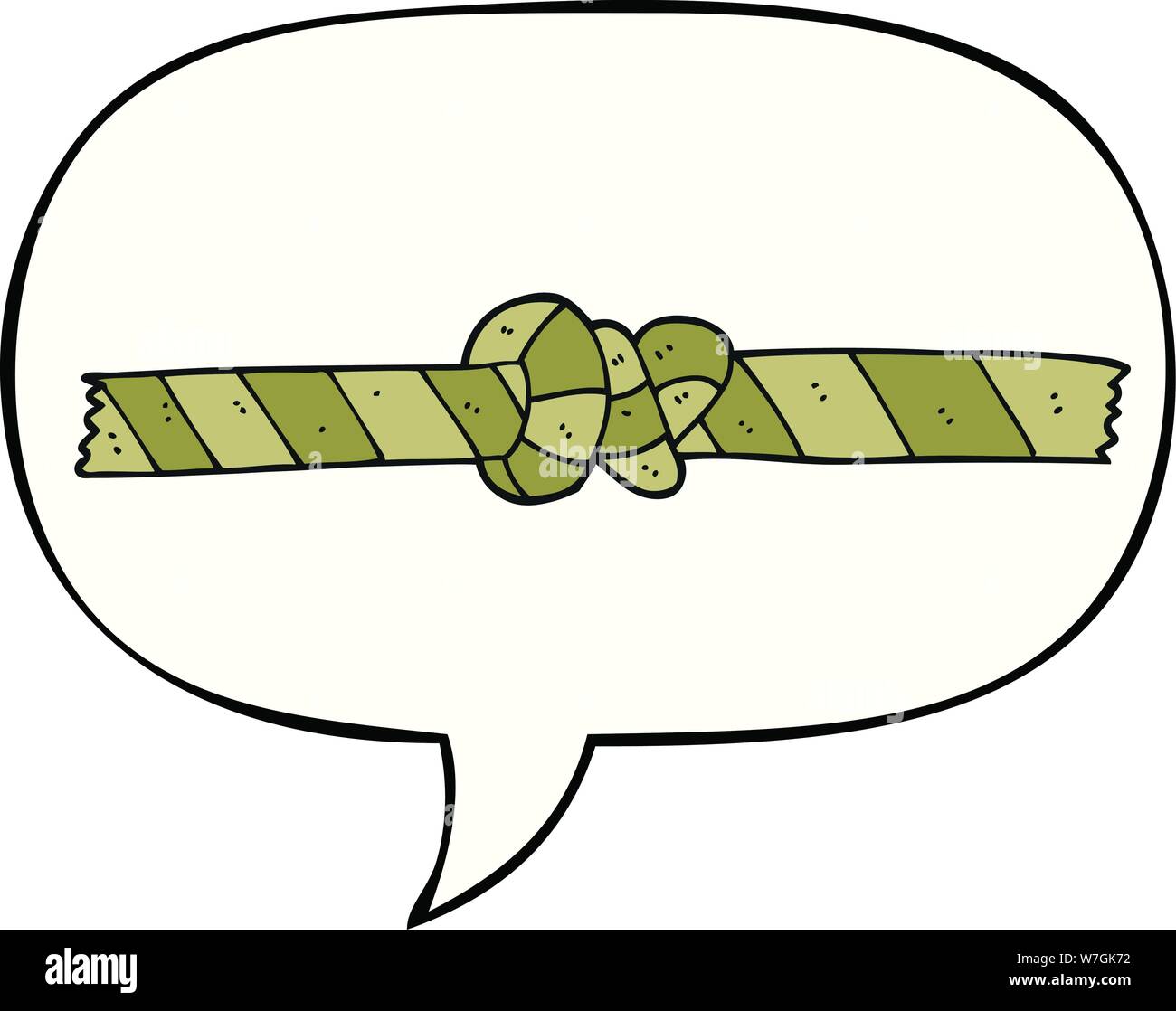 Knotted string Stock Vector Images - Alamy