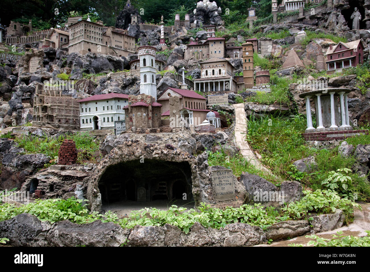 Ave Maria Grotto, Cullman, Alabama Stock Photo - Alamy