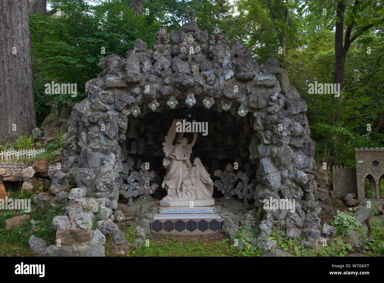 Ave Maria Grotto, Cullman, Alabama Stock Photo - Alamy