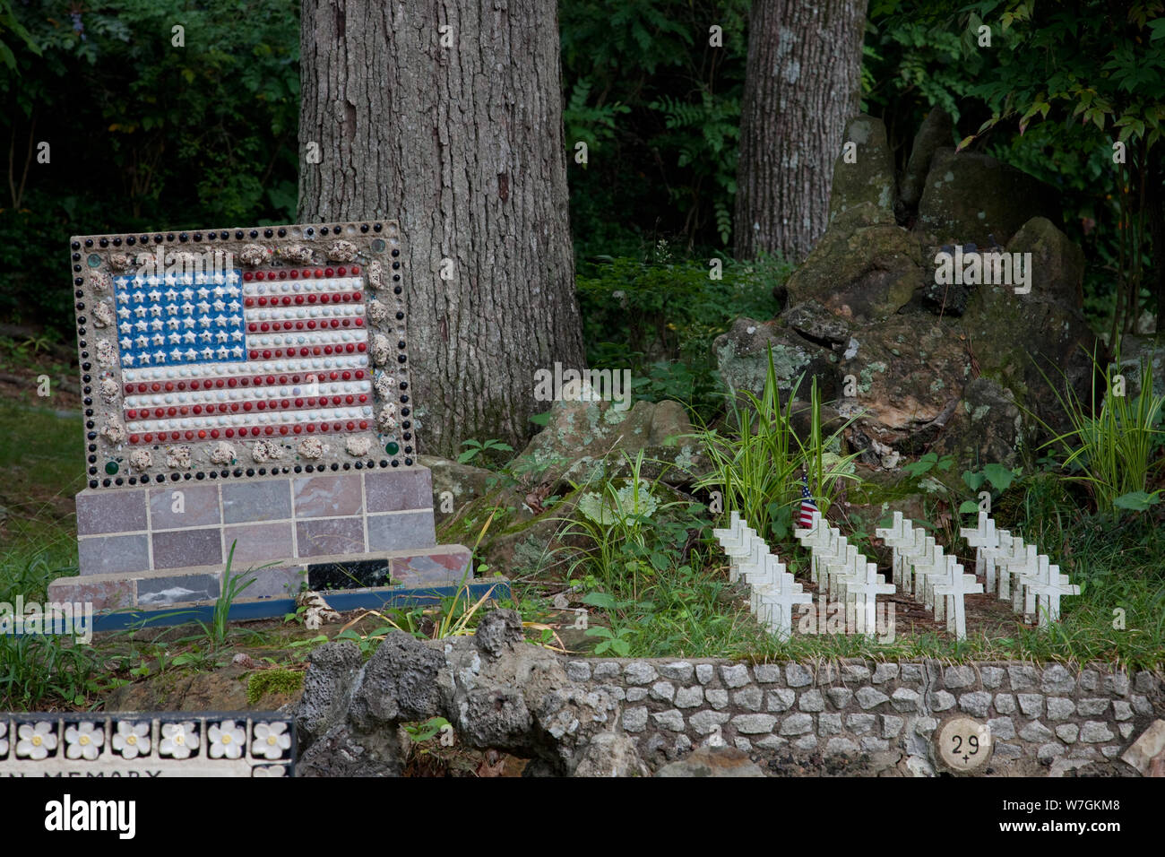 Ave Maria Grotto, Cullman, Alabama Stock Photo - Alamy
