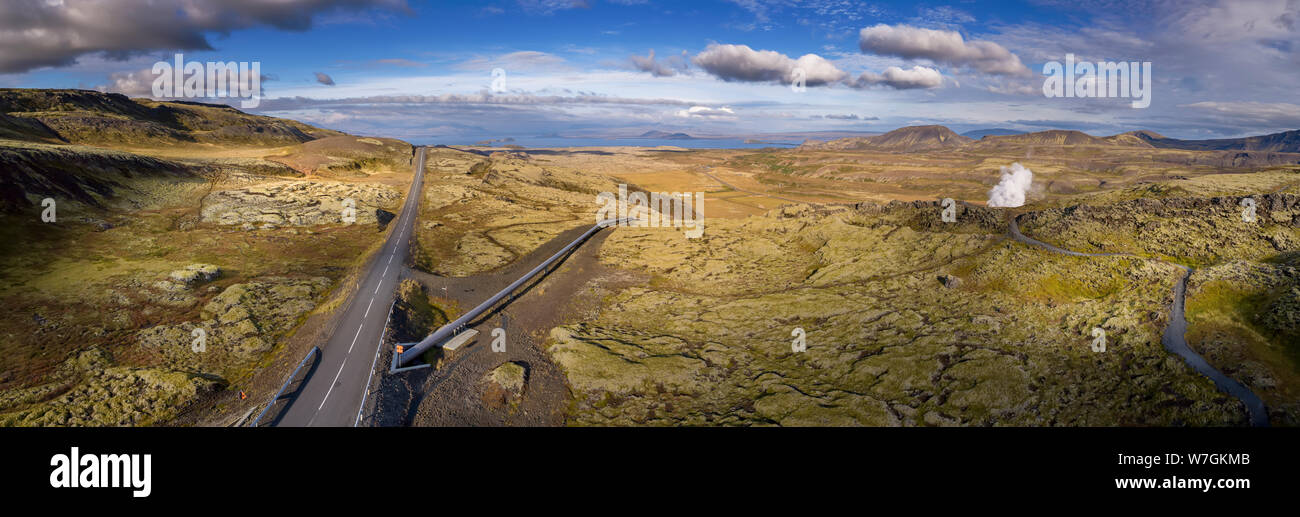 Nesjavellir Geothermal Power Station, Iceland Stock Photo - Alamy