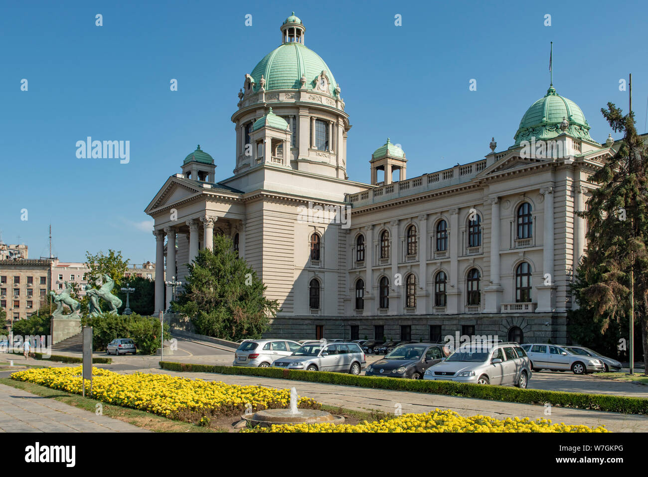 National Assembly Building, Belgrade, Serbia Stock Photo - Alamy