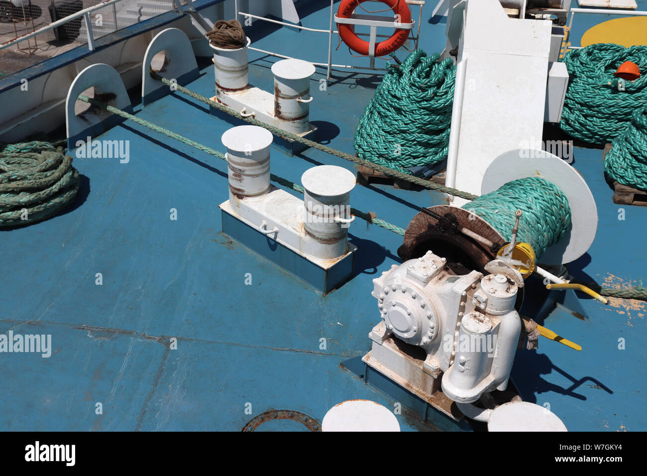 Mooring winch hi-res stock photography and images - Alamy