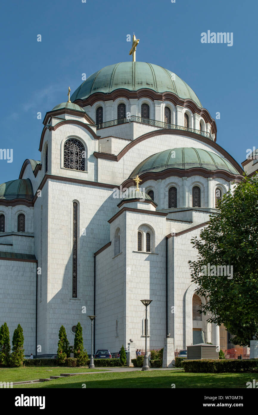 St Sava Temple, Belgrade, Serbia Stock Photo - Alamy
