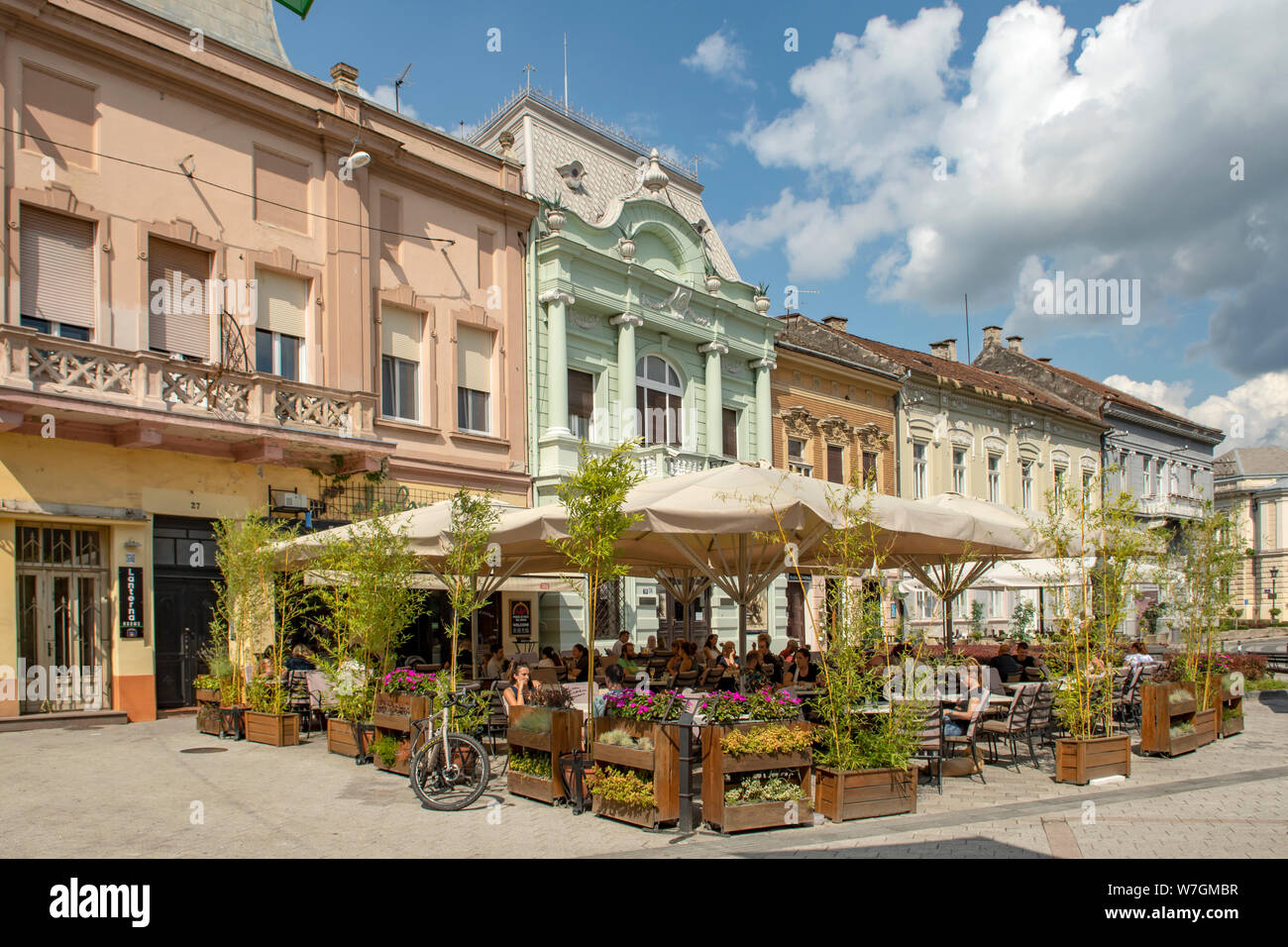 Street Restaurants on Dunavska, Novi Sad, Serbia Stock Photo - Alamy