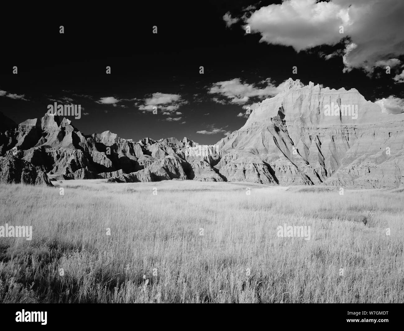 Badlands feature hi-res stock photography and images - Alamy