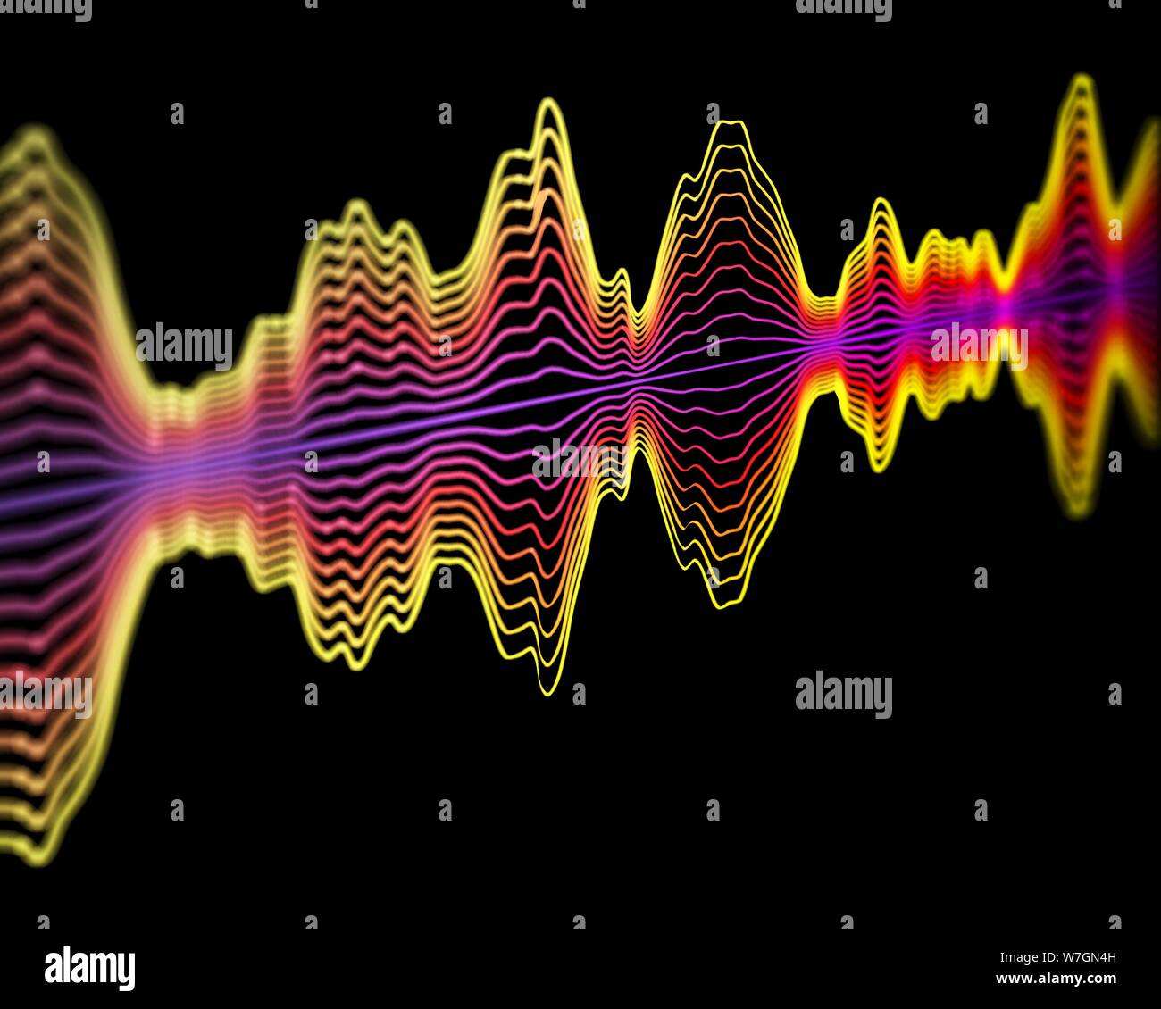 Soundwaves screen hi-res stock photography and images - Alamy