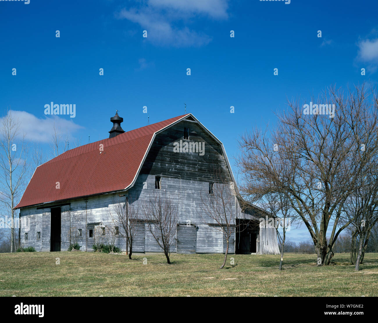 Barn in rural America Stock Photo - Alamy