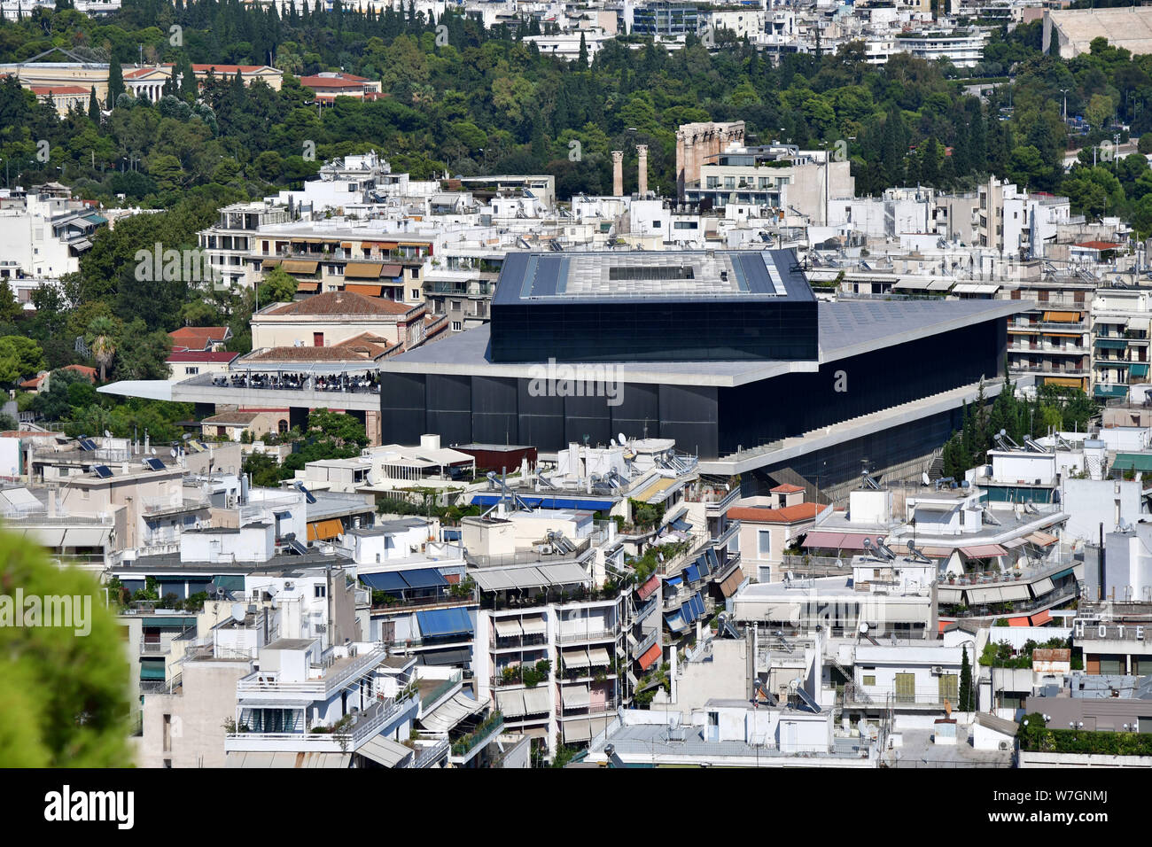 Greece, Athens: The Acropolis Museum, designed by Bernard Tschumi ...