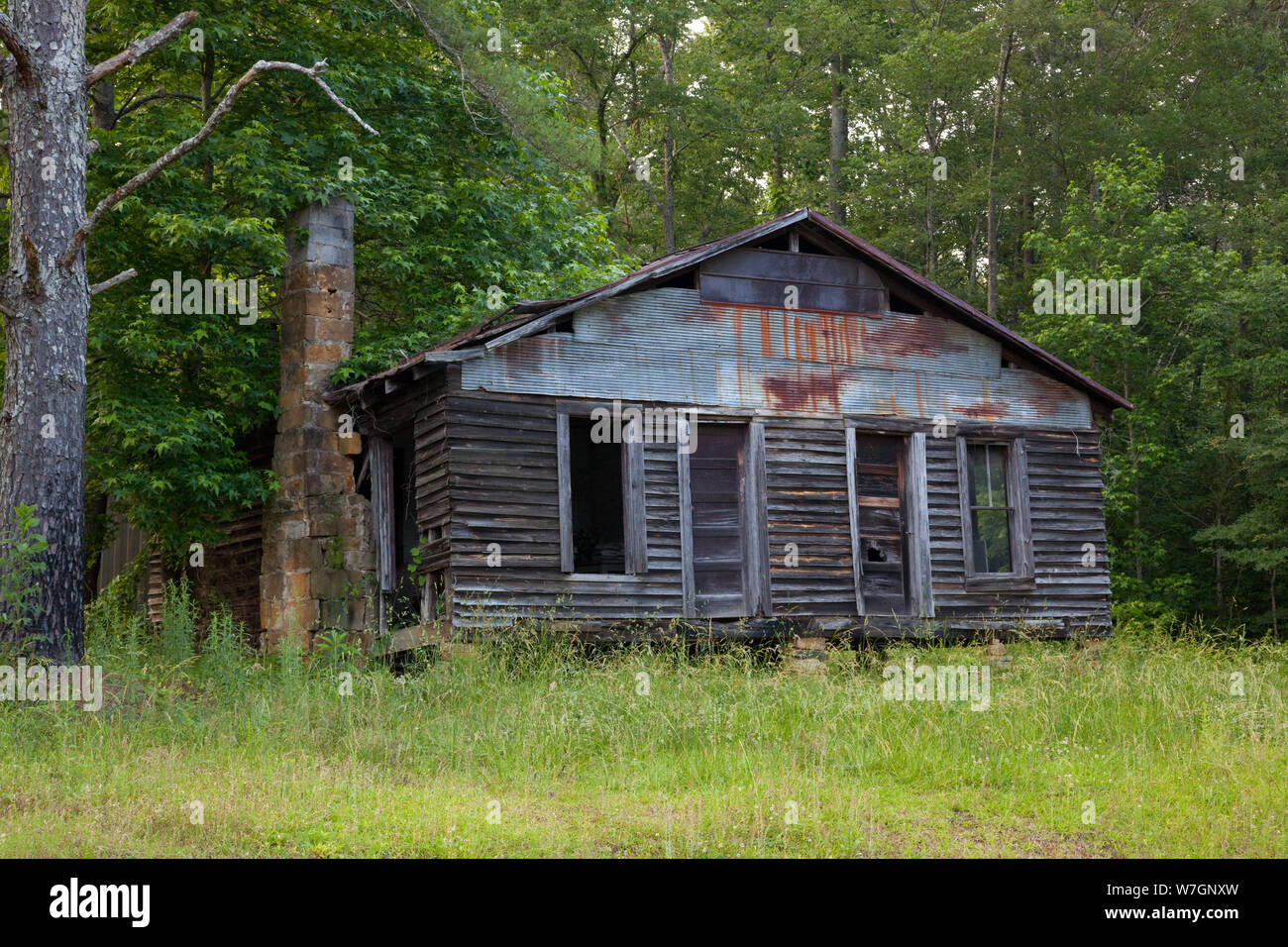 Barns and rural scenes on Route 11 near Gadsden, Alabama Stock Photo ...
