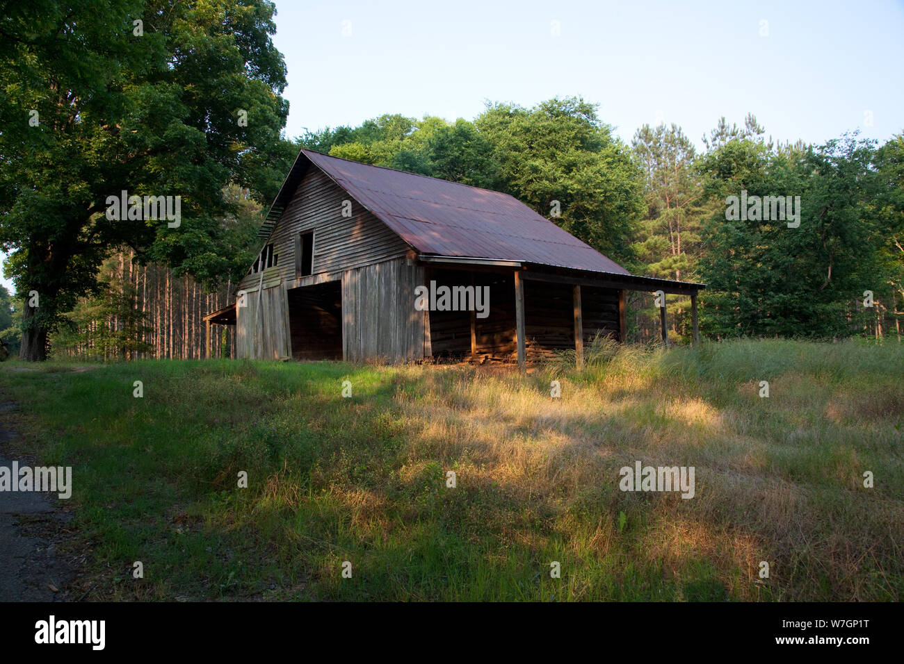 Barns and rural scenes on Route 11 near Gadsden, Alabama Stock Photo ...