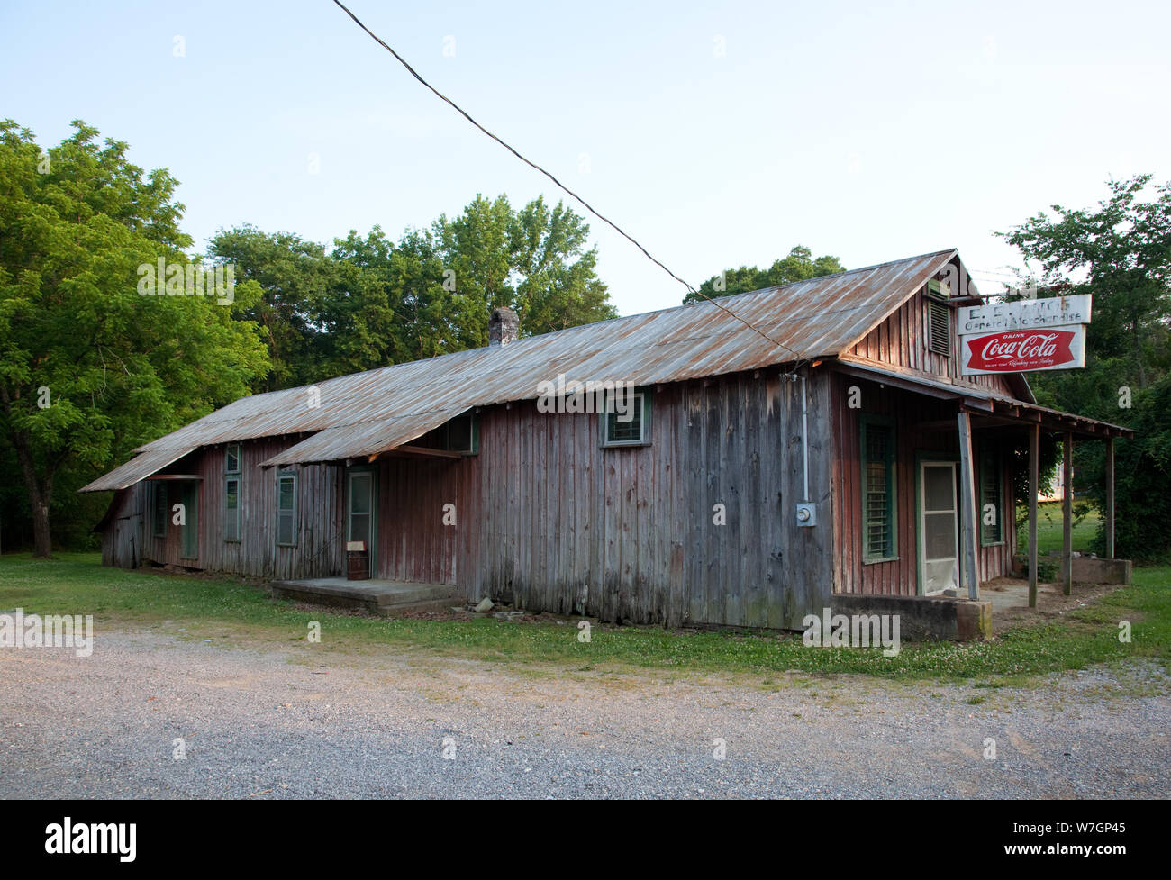 Barns and rural scenes on Route 11 near Gadsden, Alabama Stock Photo ...
