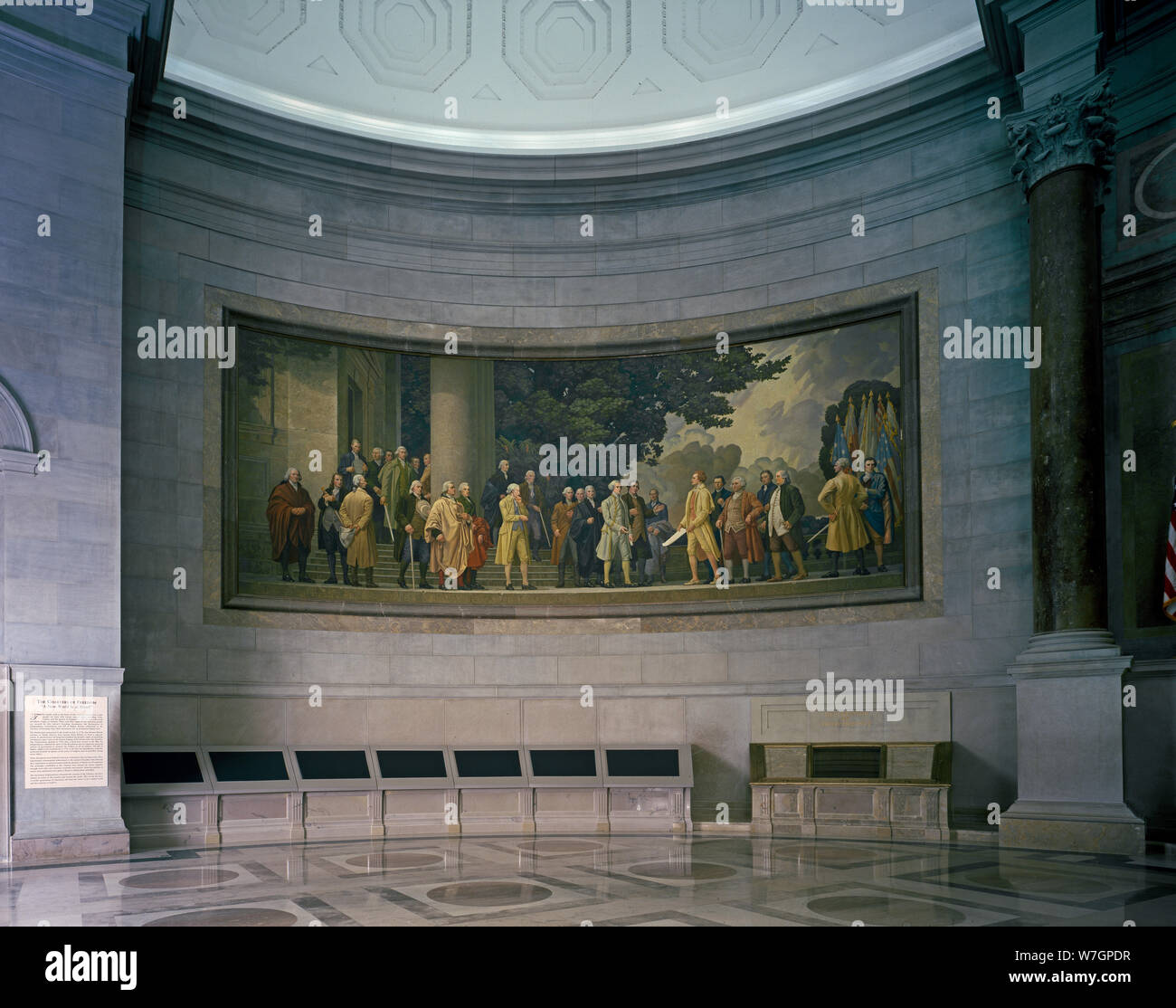 Declaration of independence mural hi-res stock photography and images ...