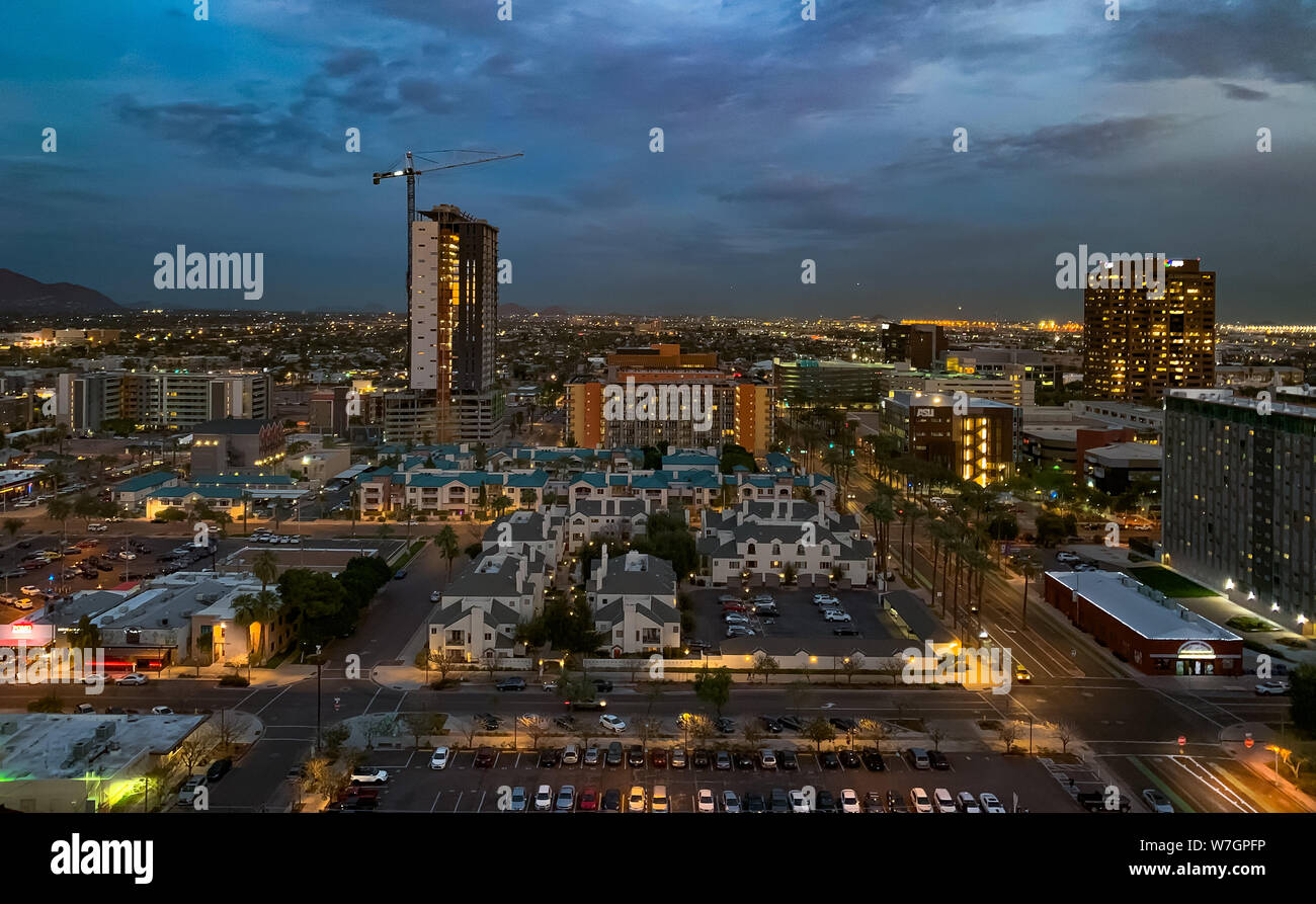 Phoenix AZ Westward HO Stock Photo - Alamy