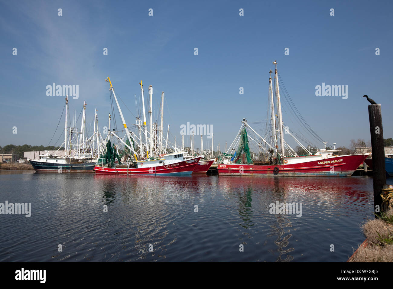 Bayou La Batre, Alabama, is a fishing village with a seafood-processing ...