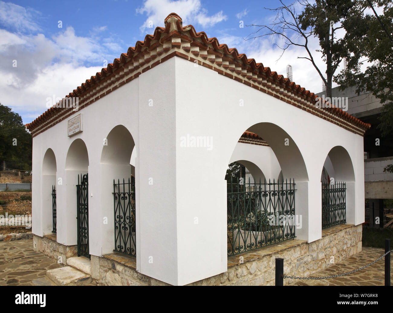 Sinan Celebi tomb in Ohrid. Macedonia Stock Photo - Alamy