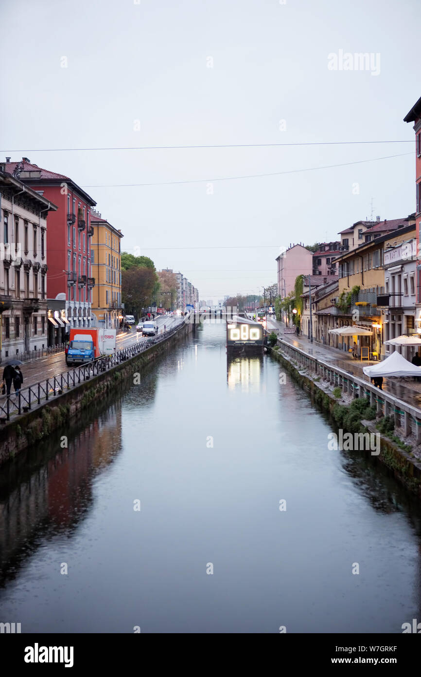 Darsena navigli in milan hi-res stock photography and images - Alamy