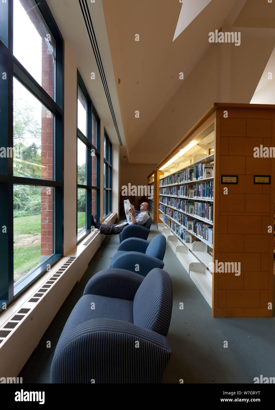 Beatley Central Library, Alexandria, Virginia Stock Photo - Alamy