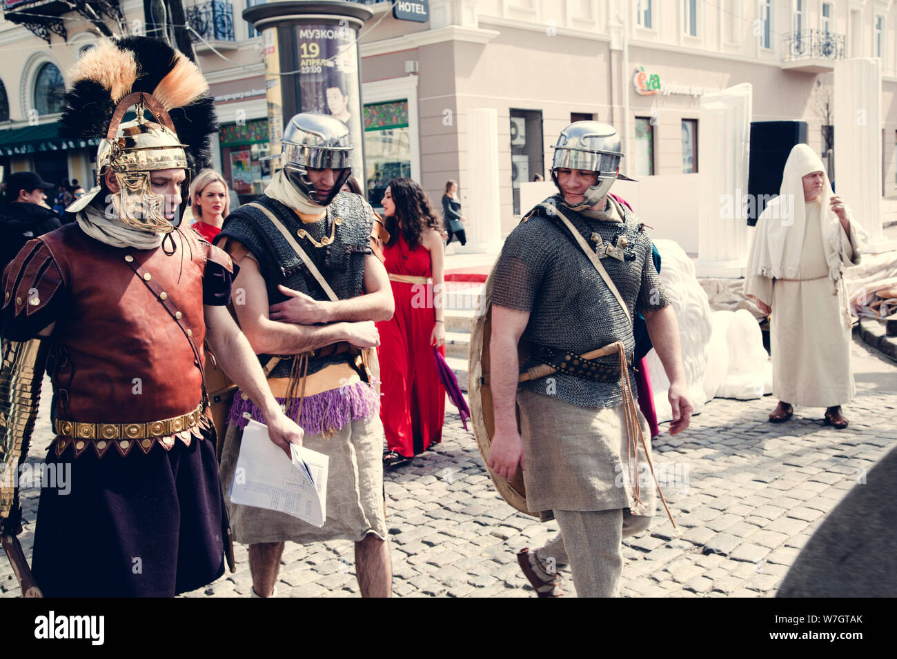Roman legion roman centurion hi-res stock photography and images - Alamy