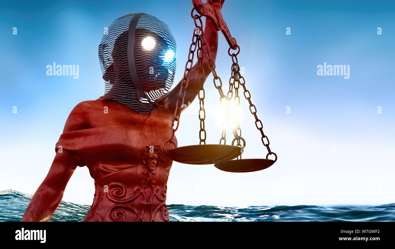 Corruption of Justice Sytem - 3d rendering Stock Photo - Alamy