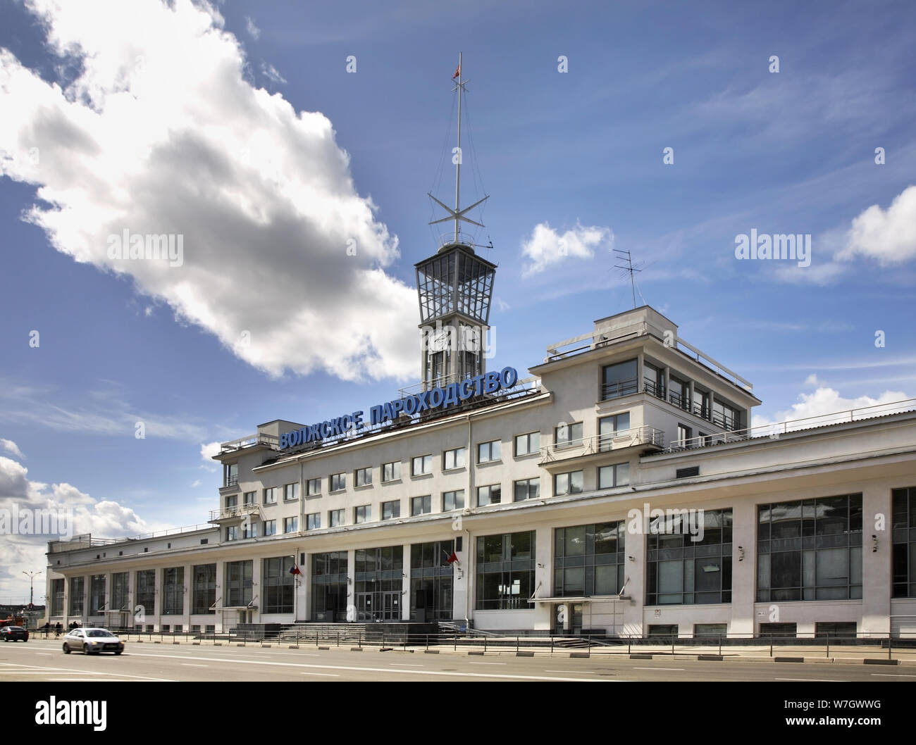 Russian river terminal hi-res stock photography and images - Alamy