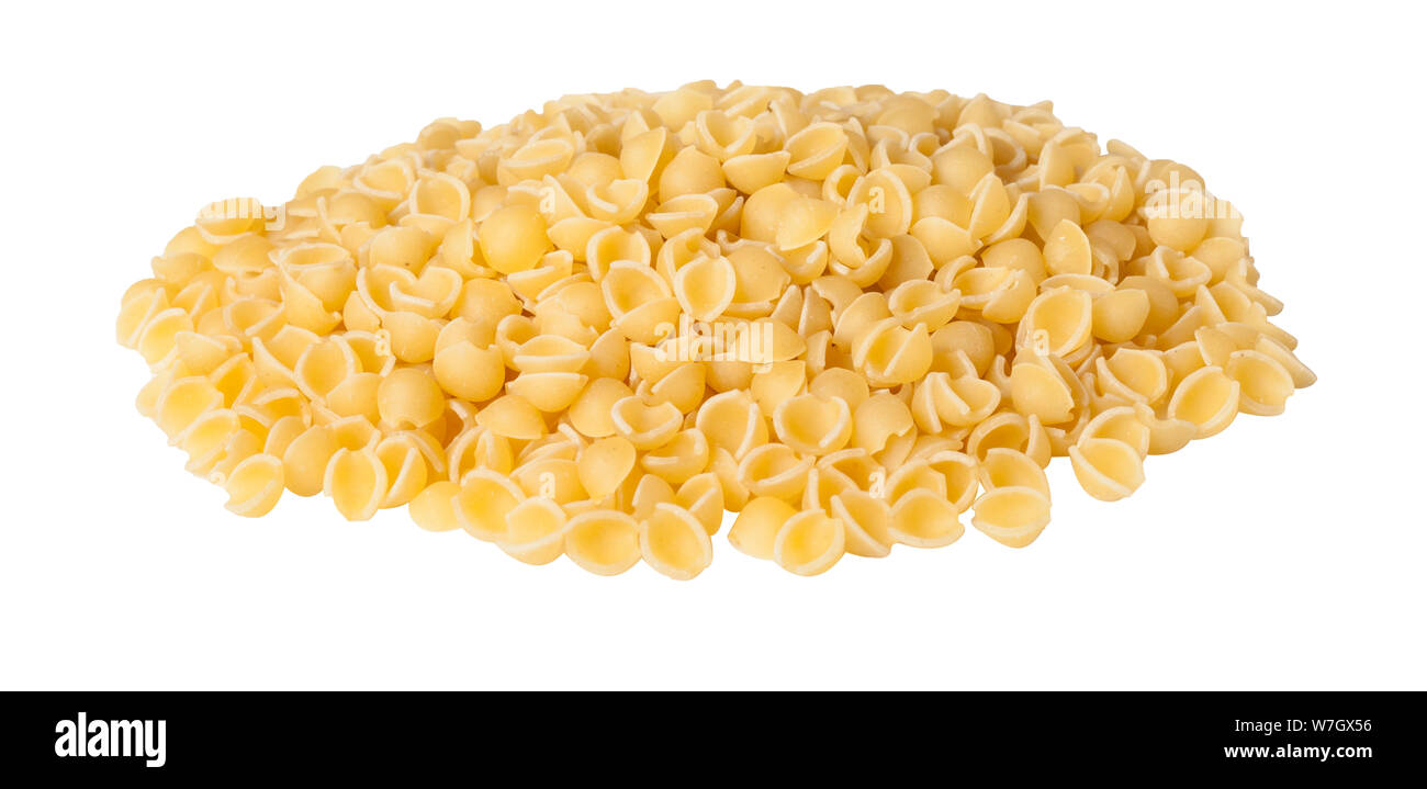 Soup Shells Pasta Pile Stock Photo - Alamy