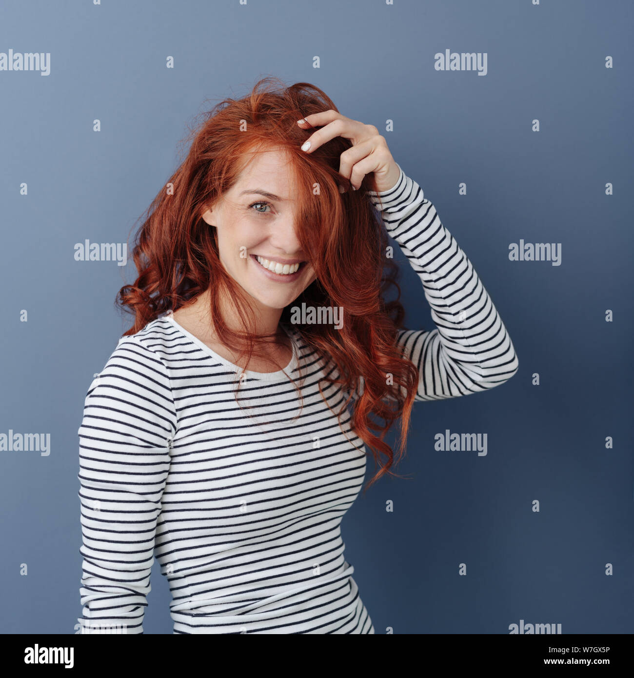 Long forehead hi-res stock photography and images - Alamy