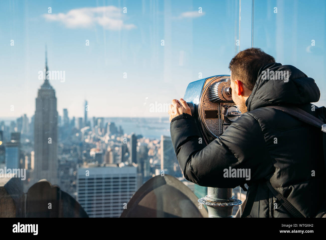 Observing view night city hi-res stock photography and images - Alamy