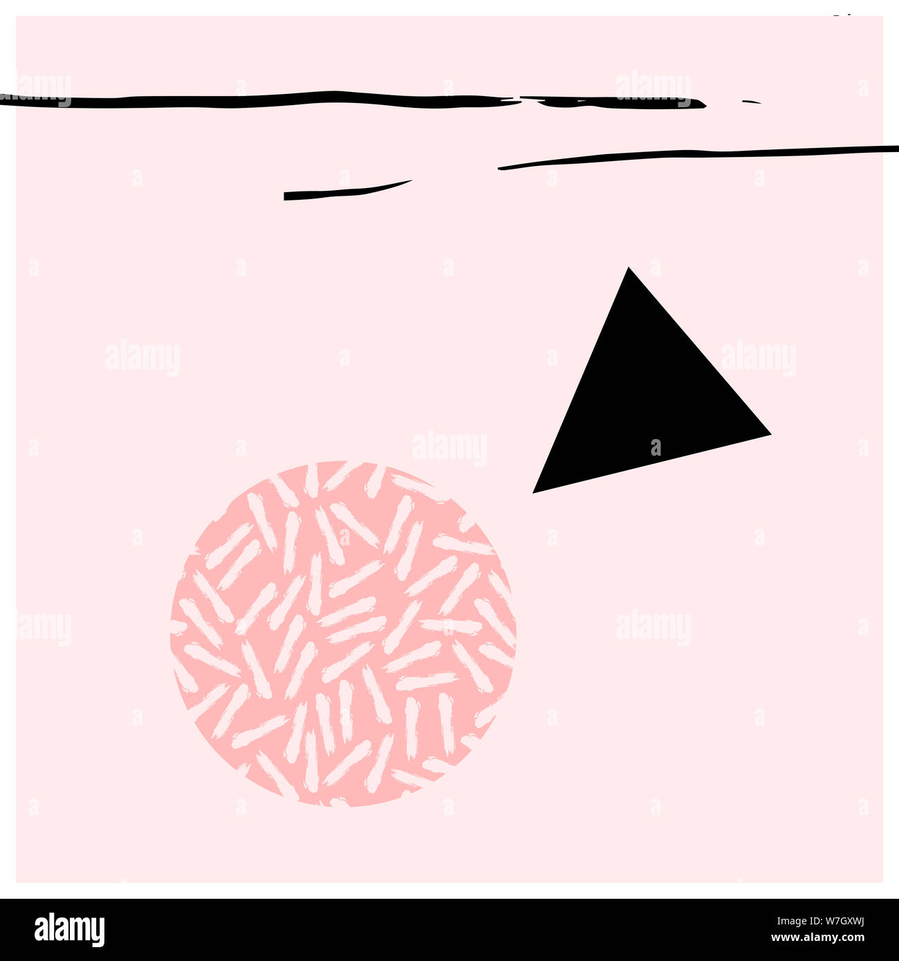 Abstract suprematic composition. Use it for print and web design Stock ...