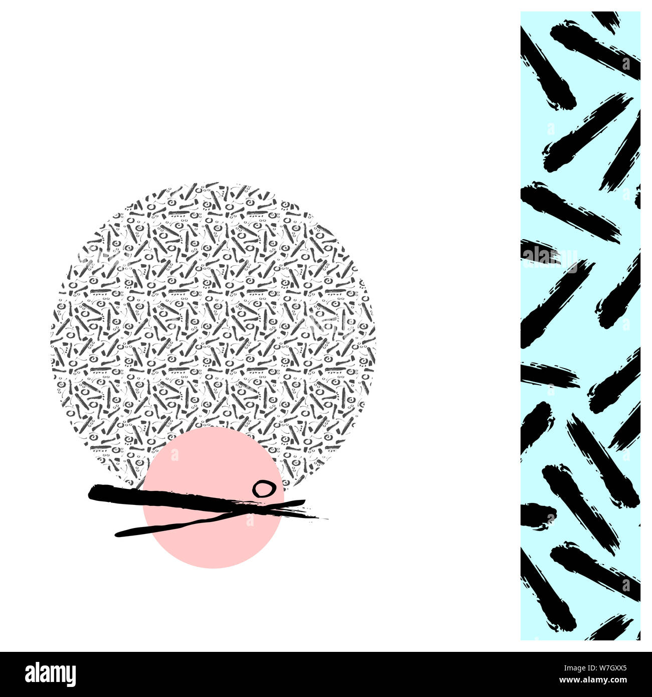 Abstract suprematic composition. Use it for print and web design Stock ...