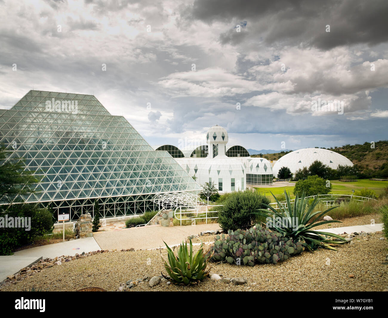 Biosphere 2, Tucson, Arizona Stock Photo - Alamy