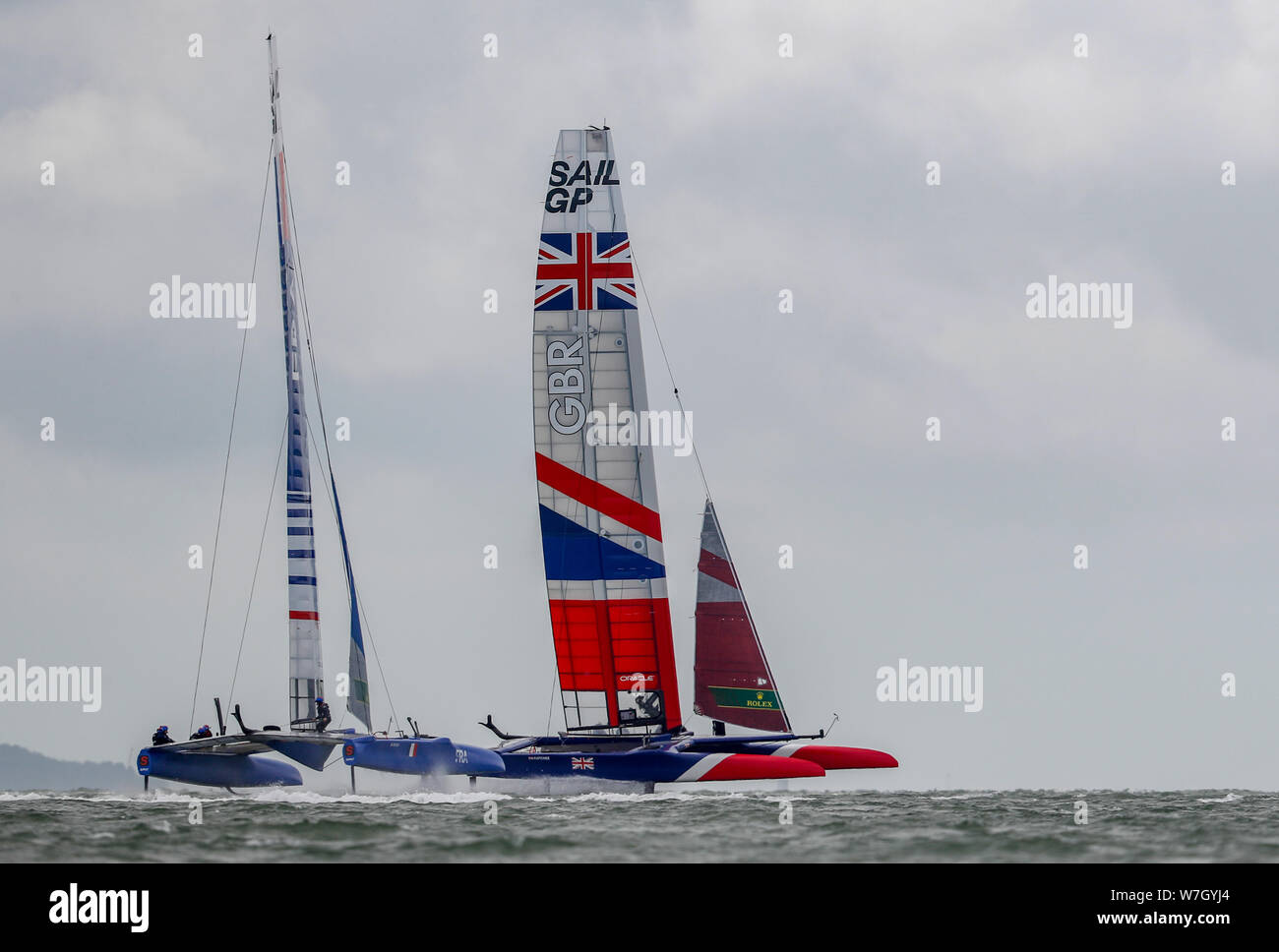 Olympian Dylan Fletcher and his Great Britain SailGP Team today broke ...