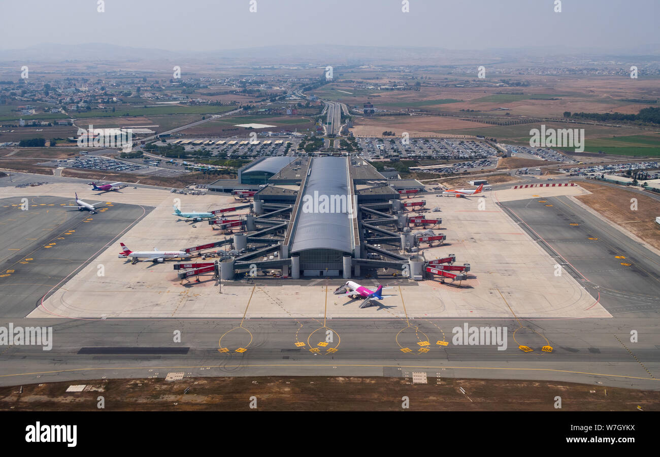 Larnaca international airport hi-res stock photography and images - Alamy