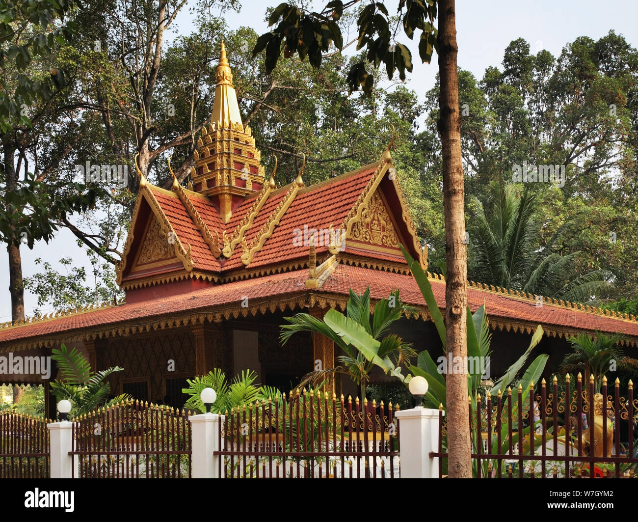 Preah Ang Chek Preah Ang Chom temple in Siem Reap (Siemreap). Cambodia ...