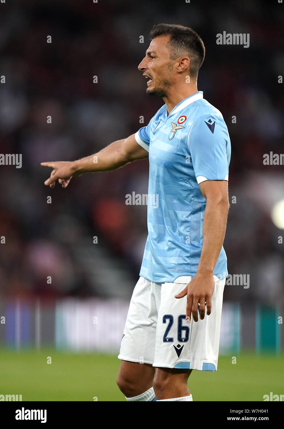 Lazio's Stefan Radu Stock Photo - Alamy