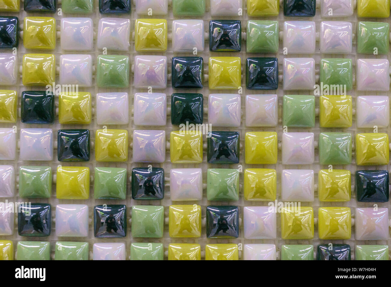 Modern glass mosaic tiles background. Mix color pattern for decoration ...