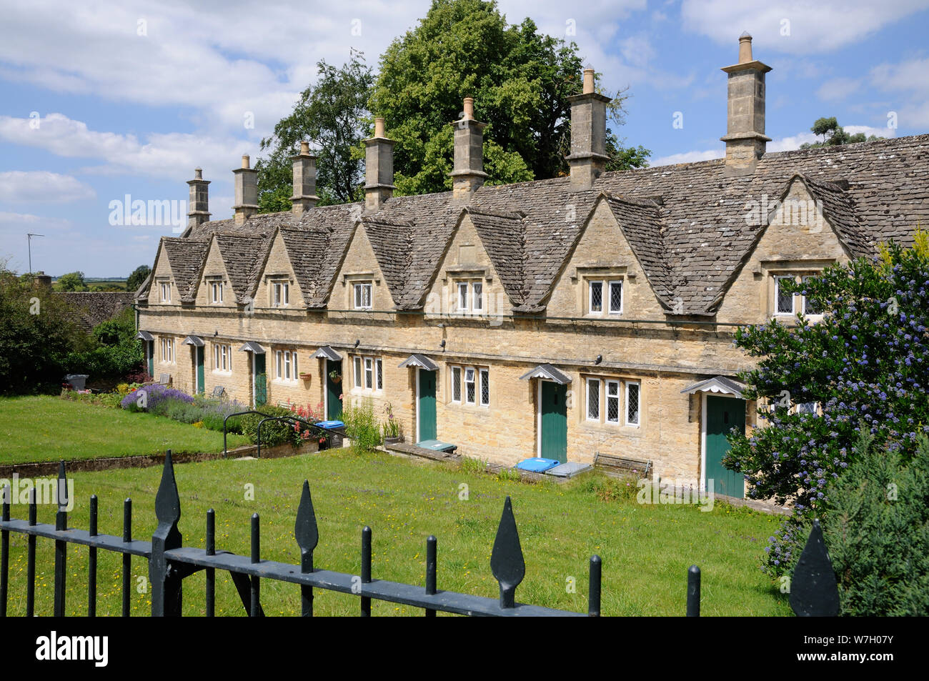 Almshouses, Chipping Norton, Oxfordshire. Henry Cornish gave the ...