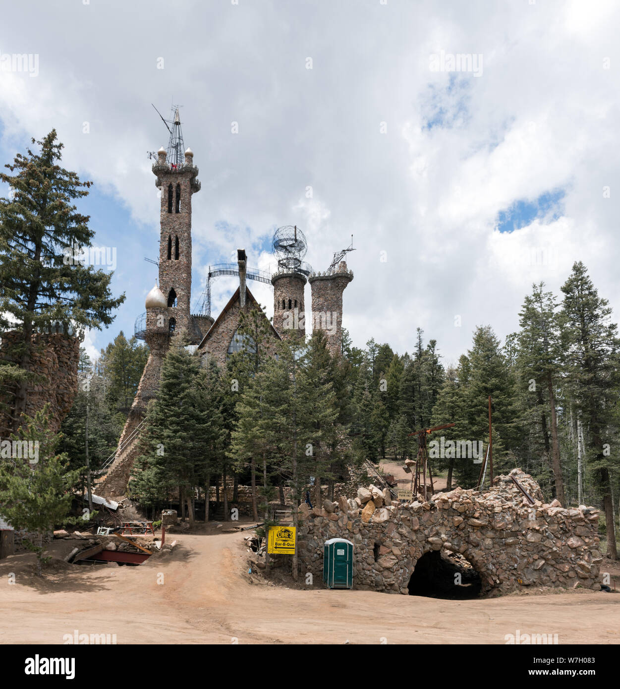 Bishop's Castle, a most eclectic art installation 9,000 feet high in ...
