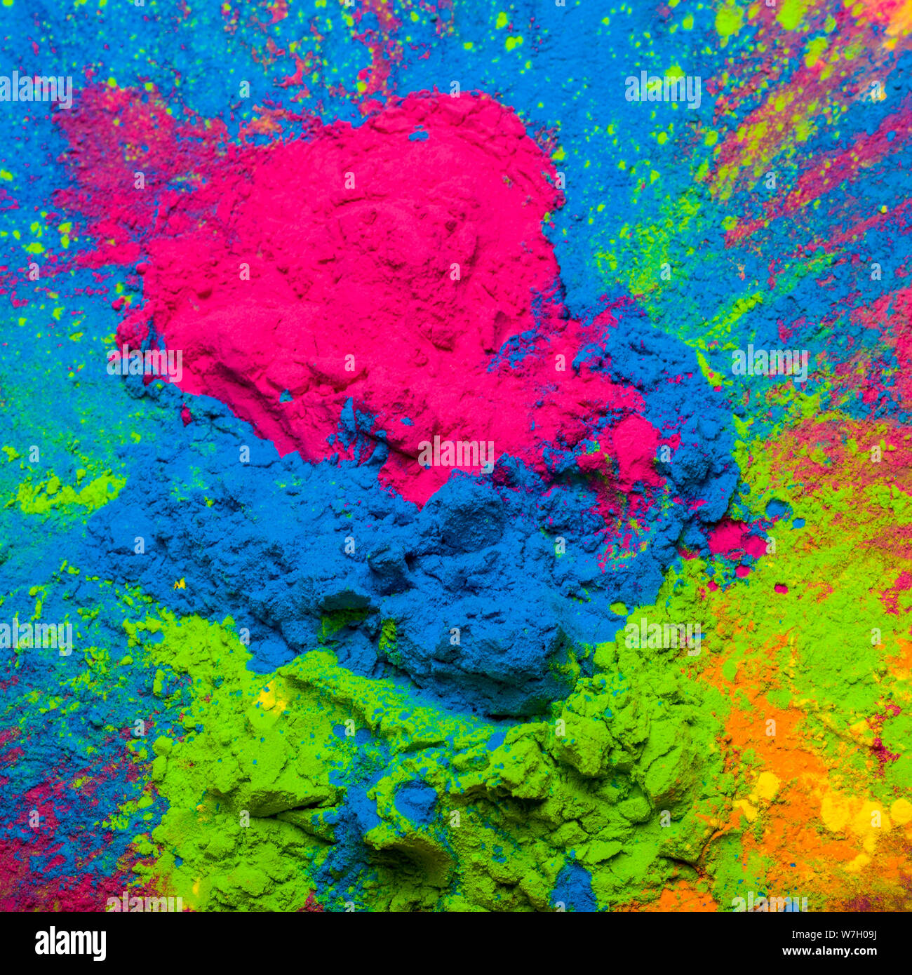 Red holi powder explosion, isolated hi-res stock photography and images ...