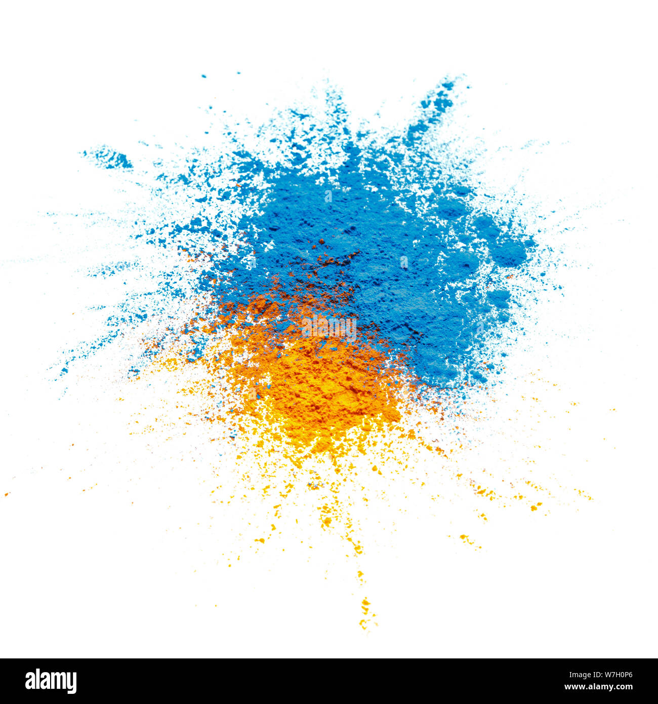Colorful powder explosion Cut Out Stock Images & Pictures - Alamy