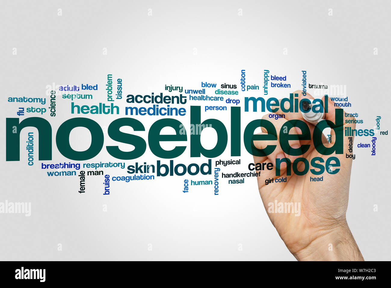 Nosebleed boy hi-res stock photography and images - Alamy