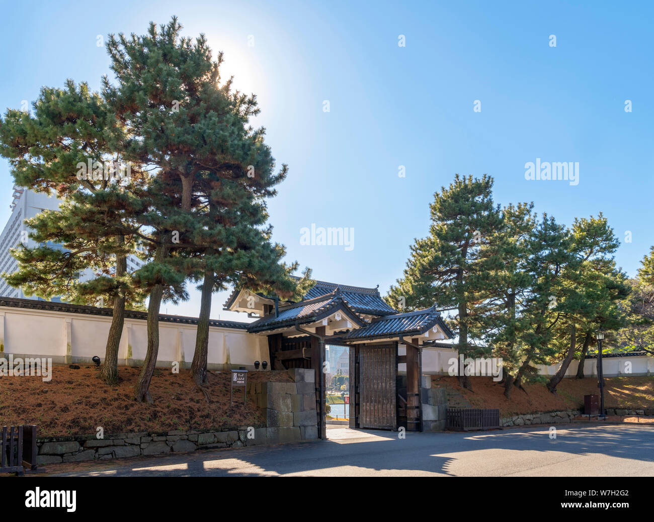 Sakuradamon Gate to the Imperial Palace, Tokyo, Japan Stock Photo - Alamy
