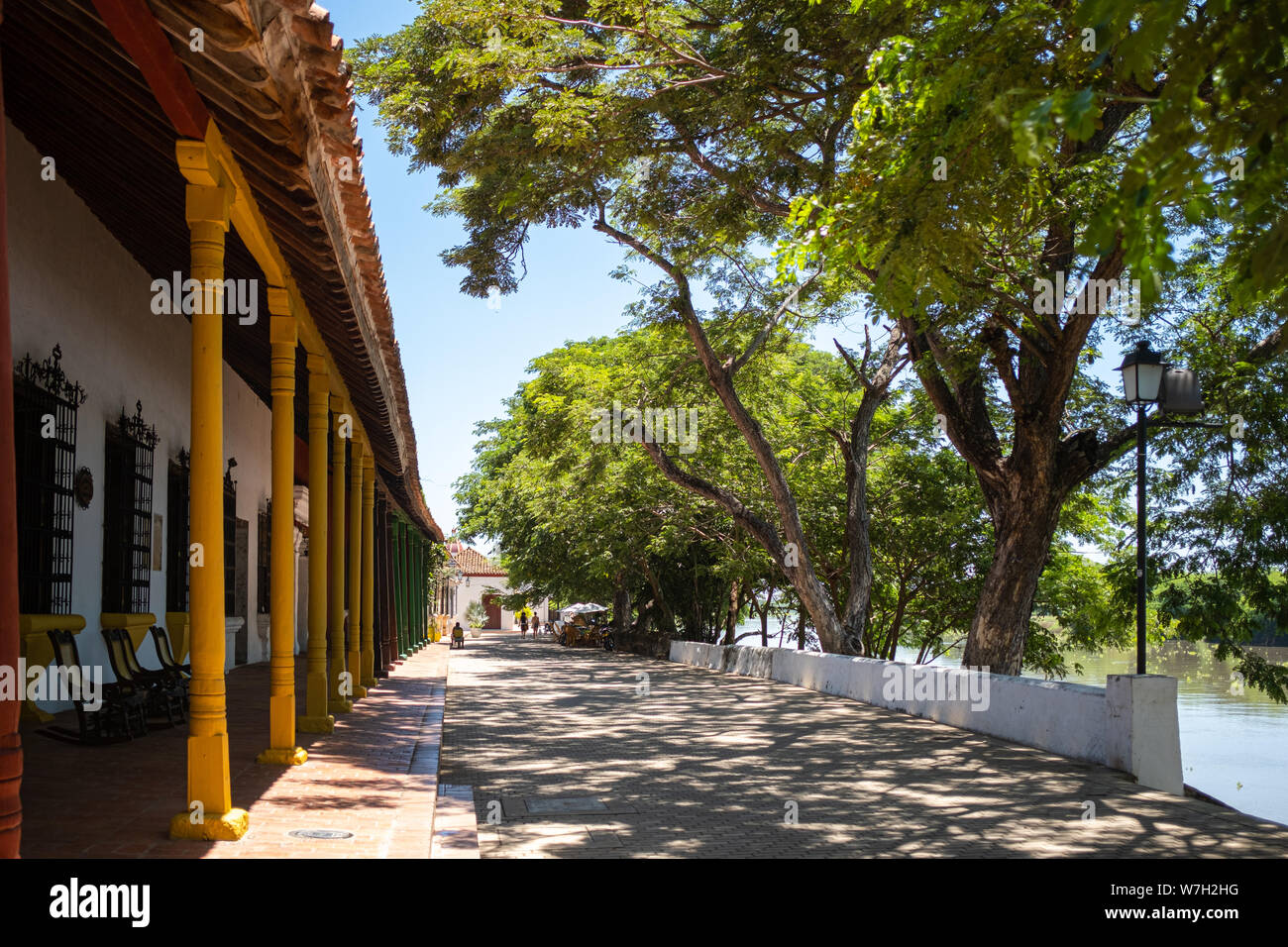 Shadow in Mompox Stock Photo - Alamy