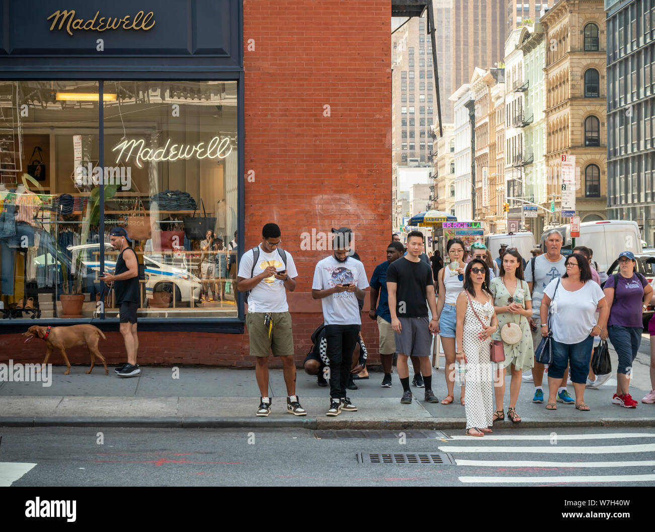 A Madewell store in Soho in New York on Saturday, August 3, 2019. J ...