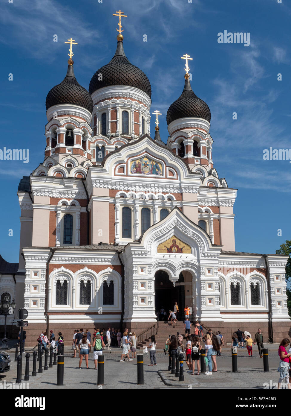 Alexander Nevsky Cathedral, Tallinn, Estonia Stock Photo - Alamy