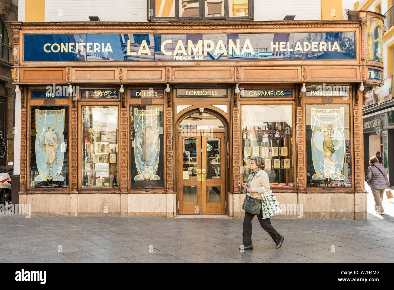 The La Campana Confiteria and Heladeria, a traditional sweet and cake ...